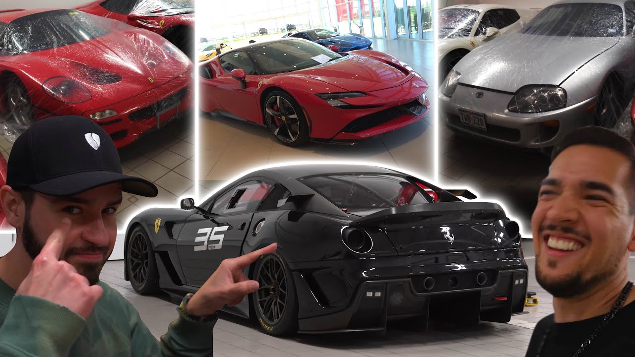 TOUR PRIVADO EN FERRARI DE AUSTIN CON SALOMUNDO | JUCA - YouTube
