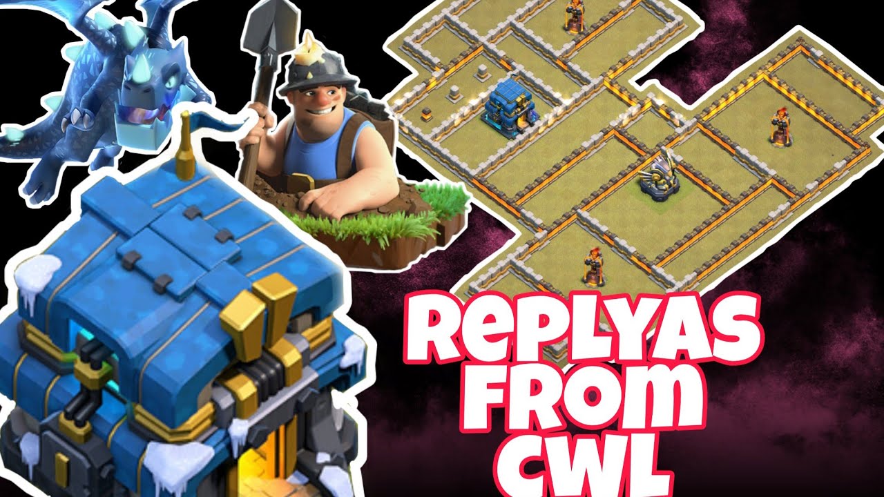 UNBEATABLE TH12 WAR BASE WITH REPLAYS AND LINK LAYOUT - YouTube