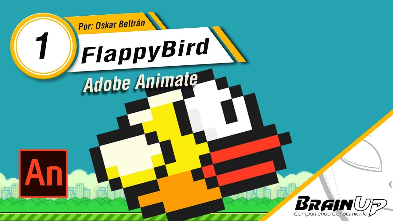 Flappy Bird en minutos con Adobe Animate. - YouTube