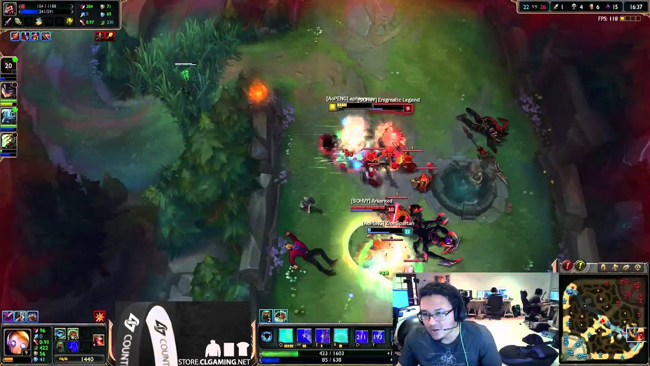 CLG Aphromoo - DARSHAN? - League of Legends - YouTube