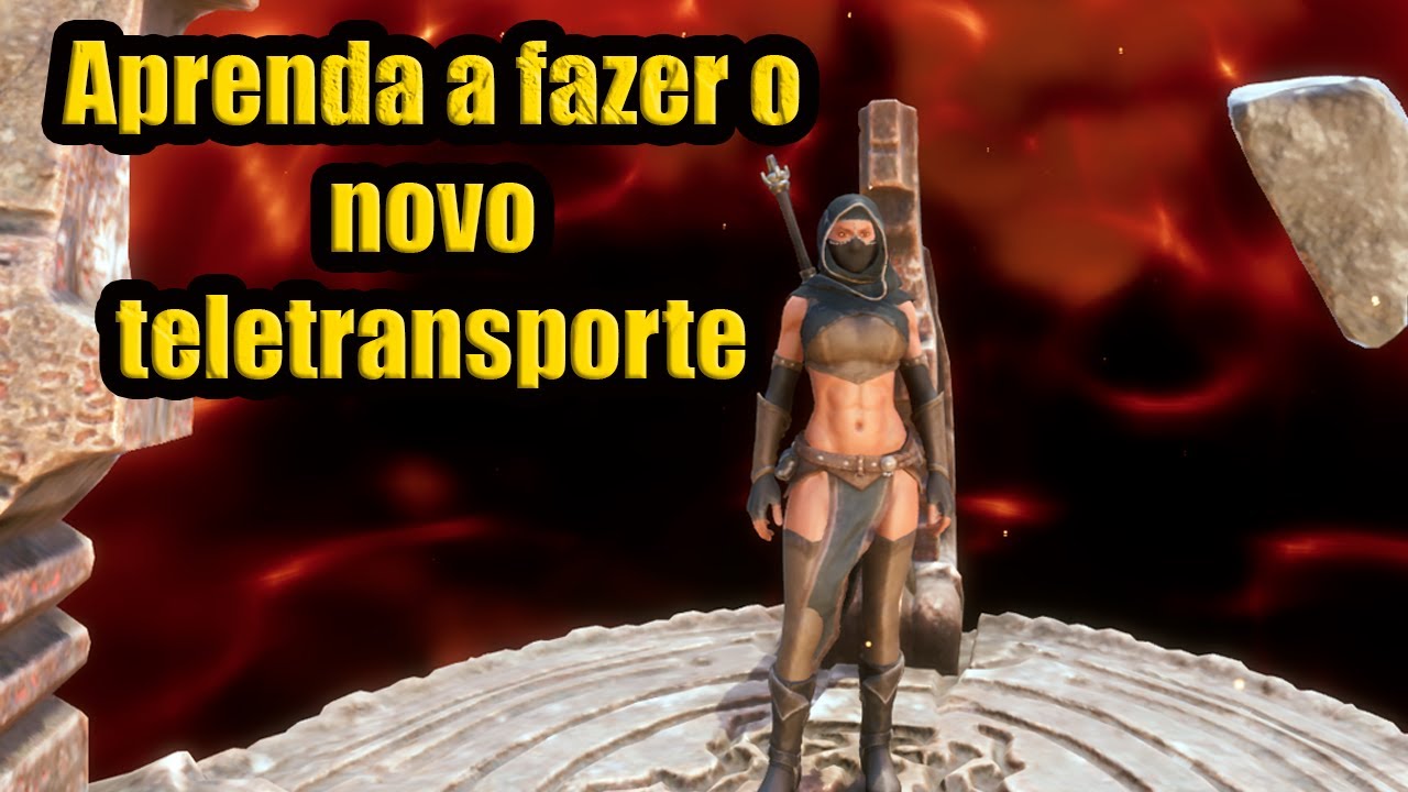 Conan Exiles: Teletransporte do feiticeiro - YouTube