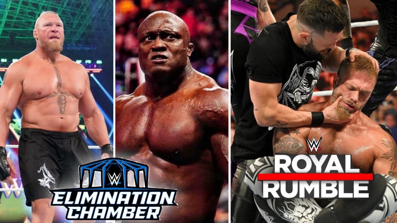 Lesnar and lashley book for WWE Royal Rumble and Elimination chamber ...