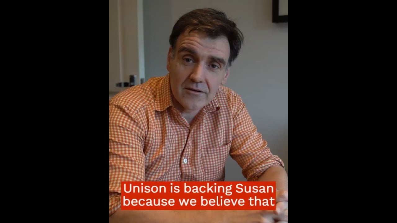 Tony Pearson Unison Endorsement - YouTube