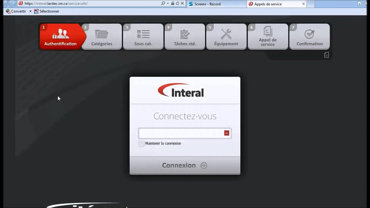 Comment se connecter à Intéral - YouTube