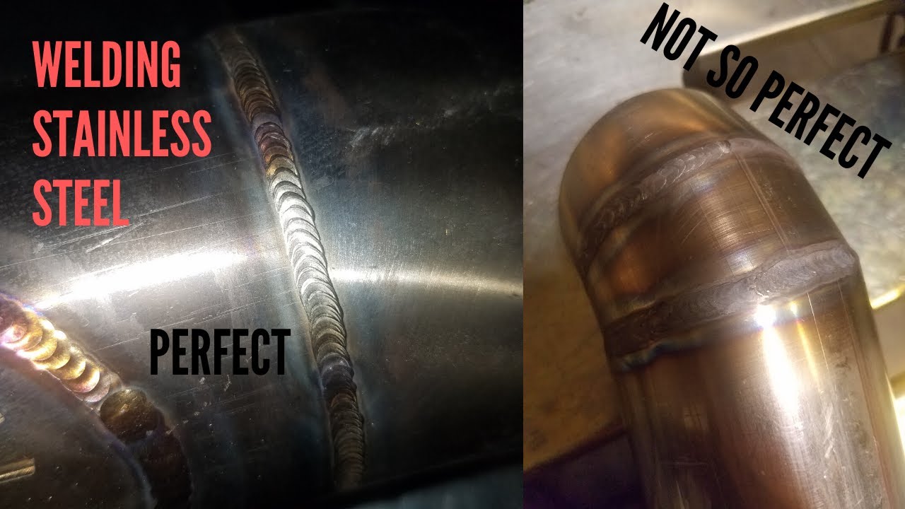 TIG welding Stainless Steel - YouTube