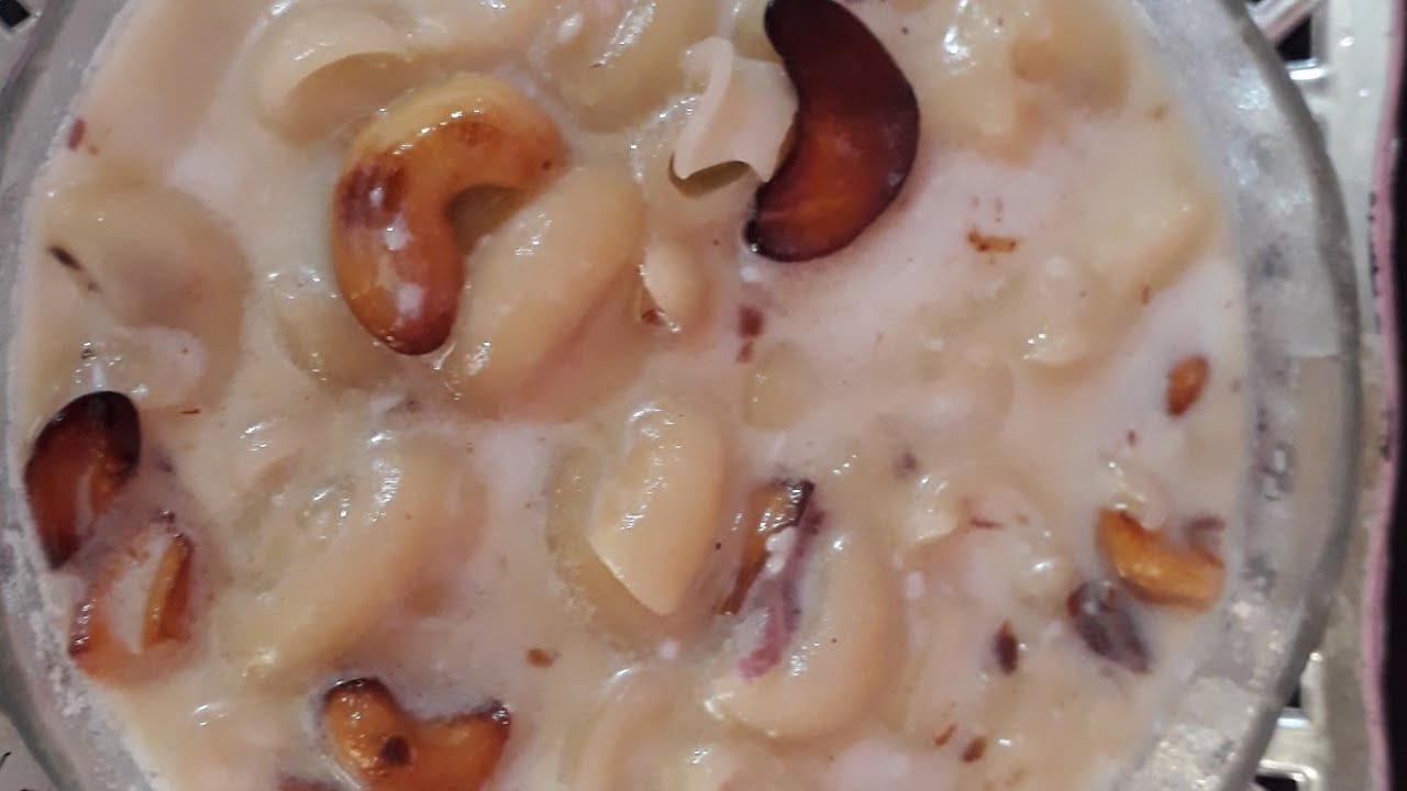 Macroni payasam recipe/ macroni kheer recipe/ tasty sweet with macroni ...