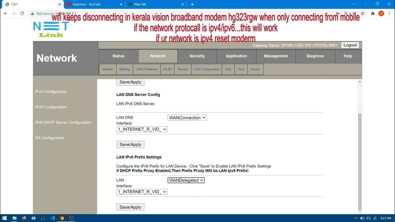 Wifi Keeps Disconnecting In Kerala Vision Modem Hg323rgw When Only wifi-keeps-disconnecting-in-kerala-vision-modem-hg323rgw-when-only