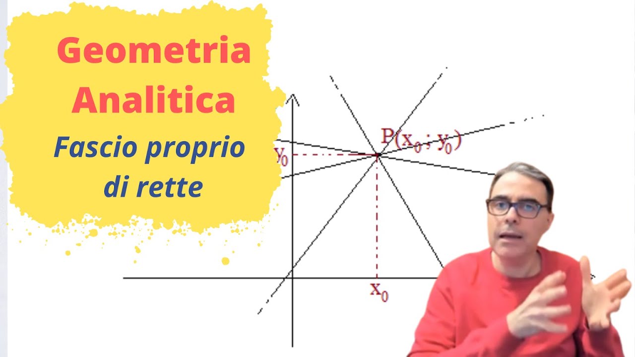 GEOMETRIA ANALITICA | Fascio proprio di rette - YouTube