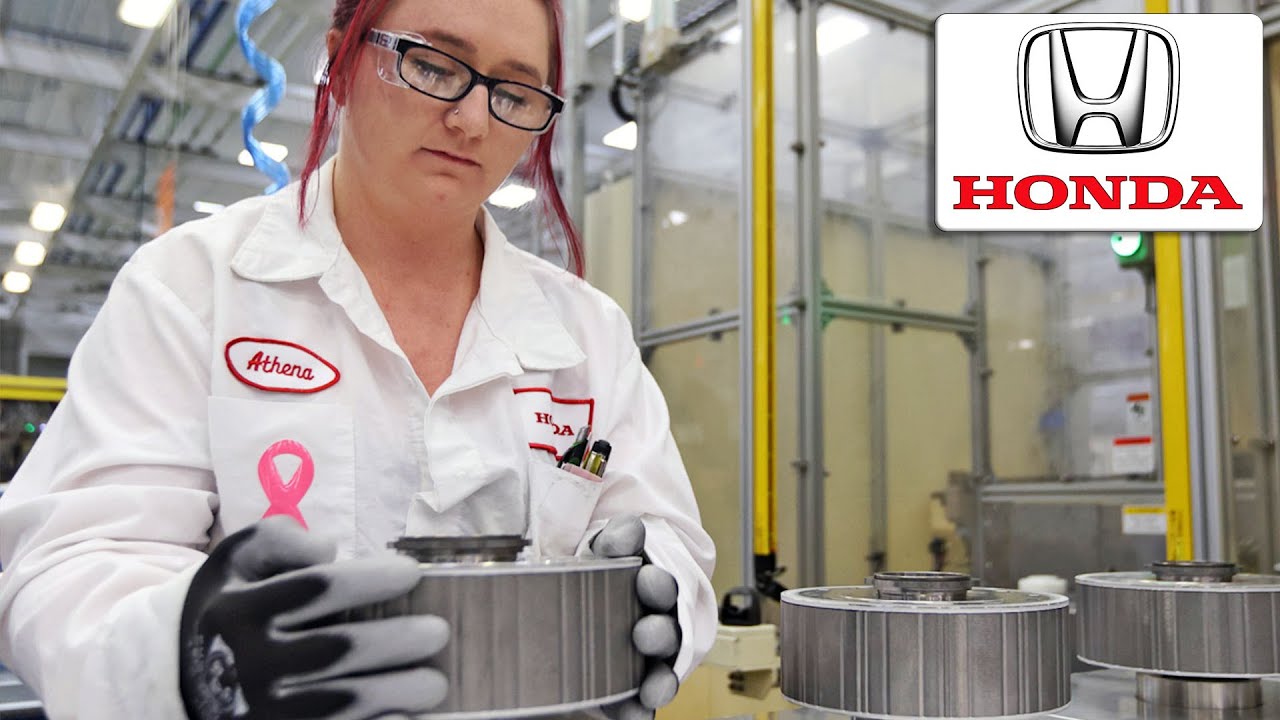 Honda Hybrid-Electric Powertrain Production in Ohio - YouTube