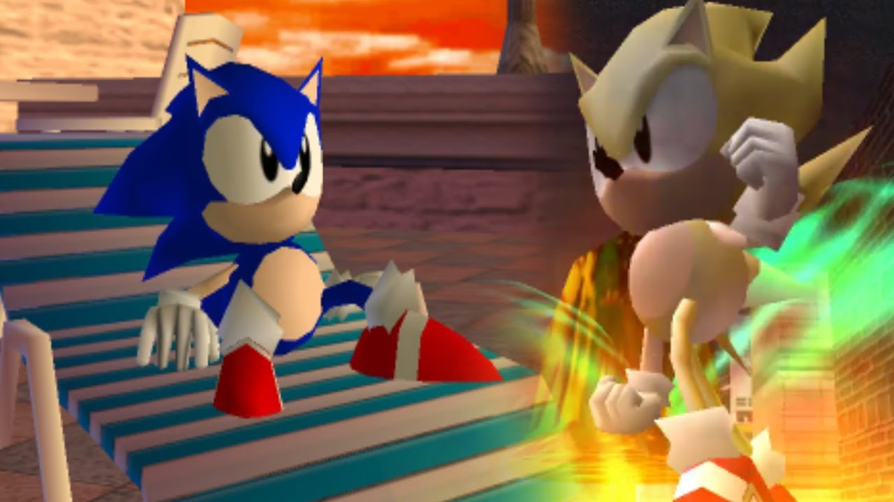 Project Sonic Phase 2 Sonic The Fighter Models in Sonic Adventure DX No ...