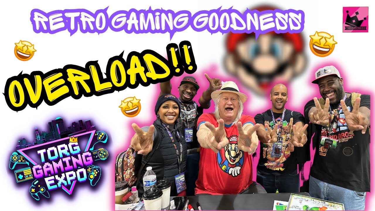 😲 A MUST See and GO TO for ALL RETRO GAMERS!! | Torg Gaming Expo 2023 ...