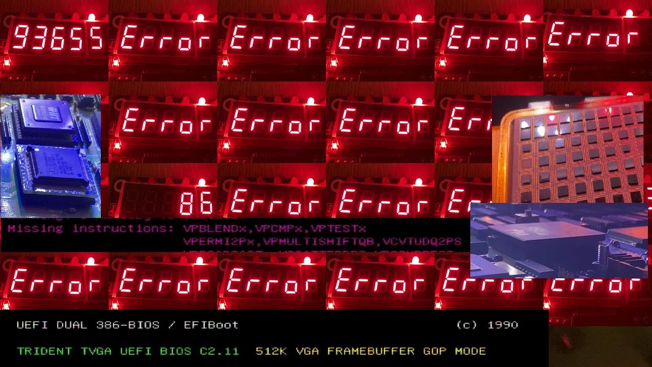 Dual motherboard 386 retro computer with UEFI and AI CHAT GPT 386 BIG ...