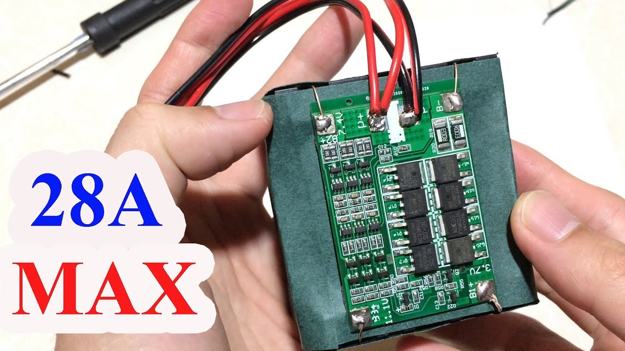 Pin Lithium 12V 18650 DIY - Làm Pin 3s Thủ Công Từ Cell Pin Laptop Cũ ...