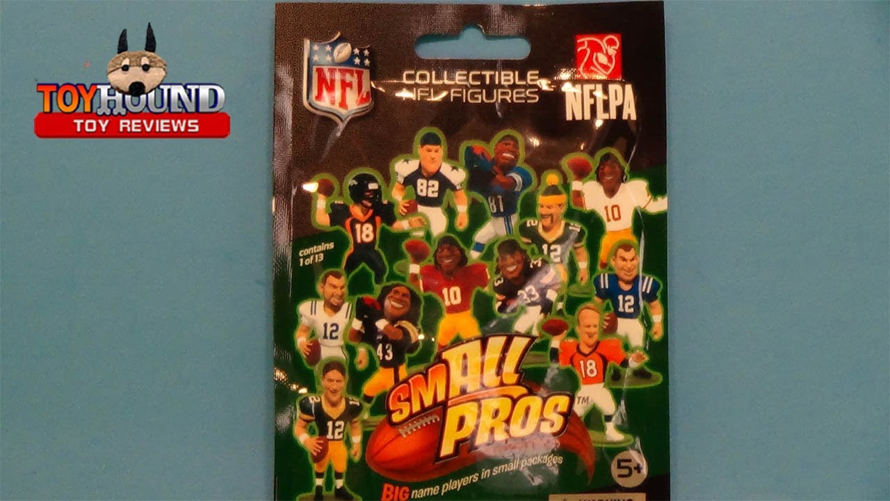 SMALL PROS NFL Collectible Figure Blind Bag Opening and Review - YouTube