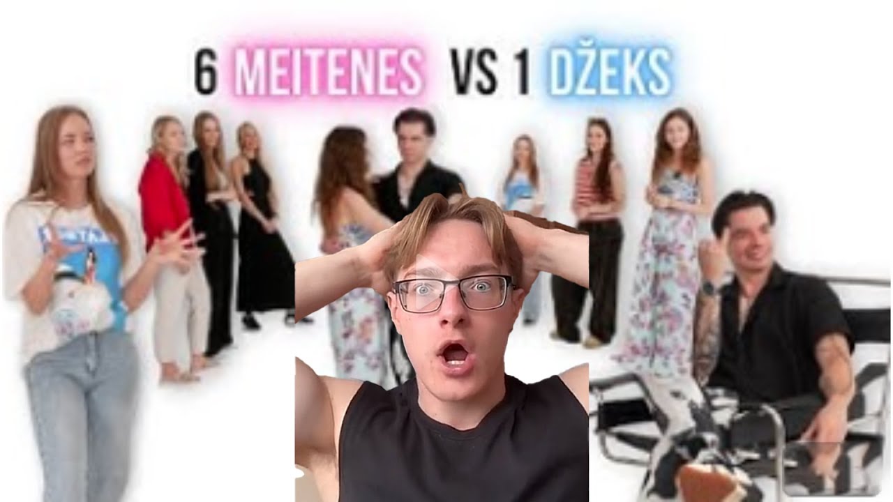 jaxoed REACT | 6 MEITENES IZVĒLAS VIŅA IDEĀLO PĀRI - YouTube