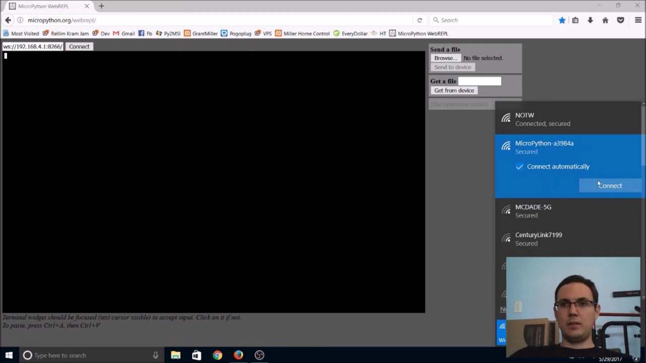 Getting Started With Micropython On Esp8266 Youtube