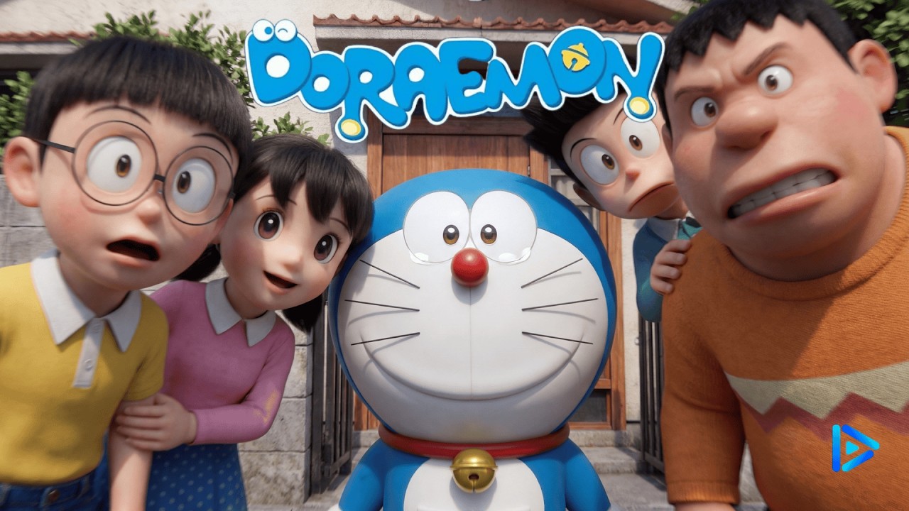Doraemon: 80 Years of Street View History (1974 - 2054) (Fan-made AI ...
