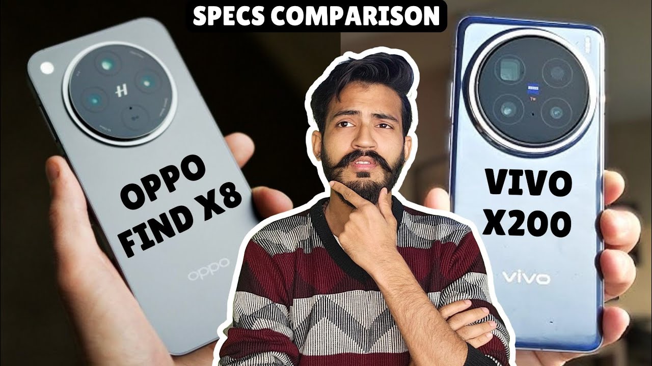 Vivo X200 vs Oppo Find X8: In-Depth Specs Comparison and Review - YouTube