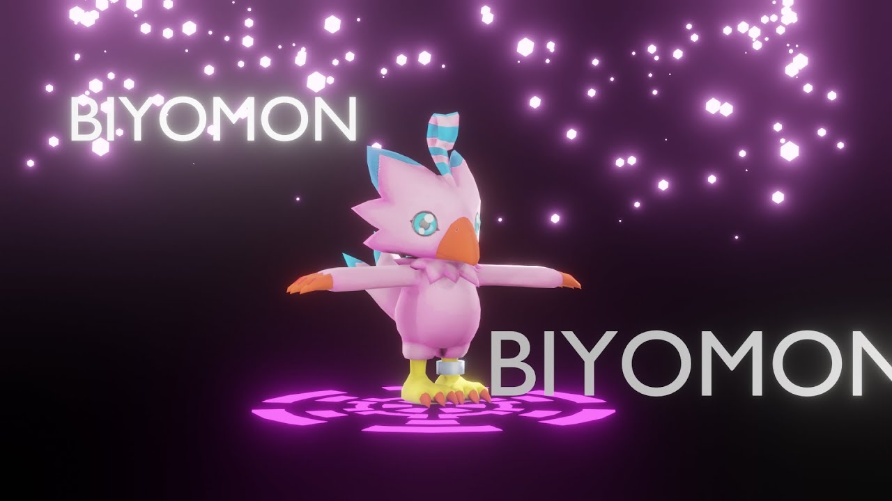 Biyomon evolution line - YouTube