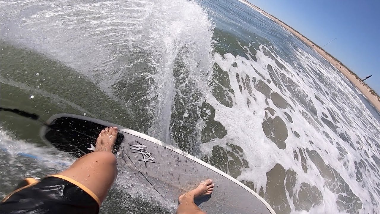 Super fun Cape Hatteras Lighthouse surf! - YouTube