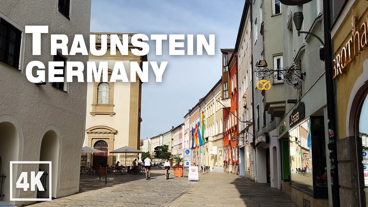 Traunstein GERMANY 2023 • 4K 60 fps HDR ASMR - YouTube