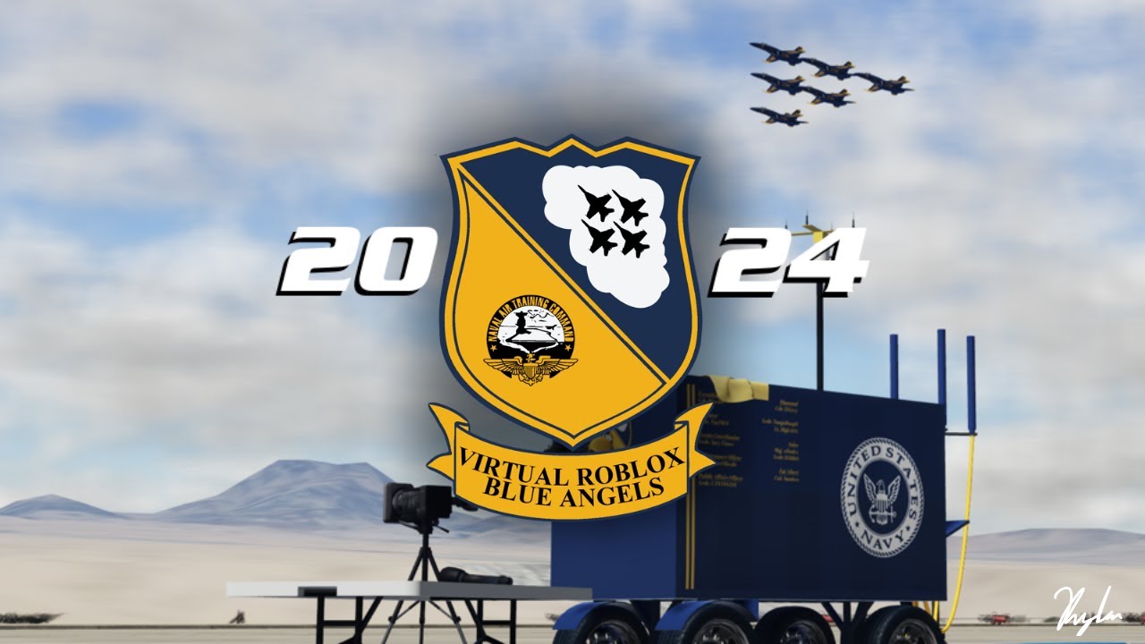Virtual Roblox Blue Angels 2024 - YouTube