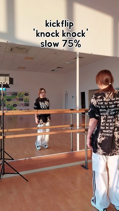 [MIRRORED&SLOW] KickFlip(킥플립) "Knock Knock" Dance Tutorial Slow 0.75x #KnockKnock_Challenge ...