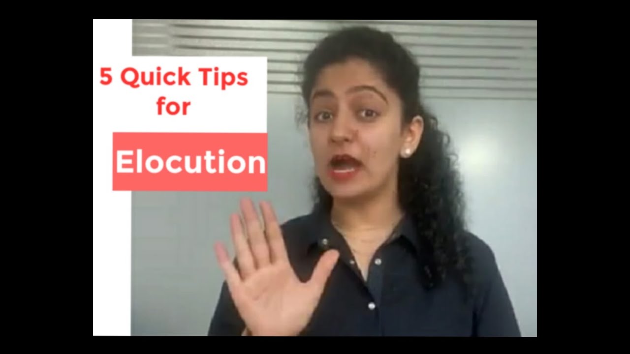 5 quick hacks on How to win any Elocution (learn elocution with us ...