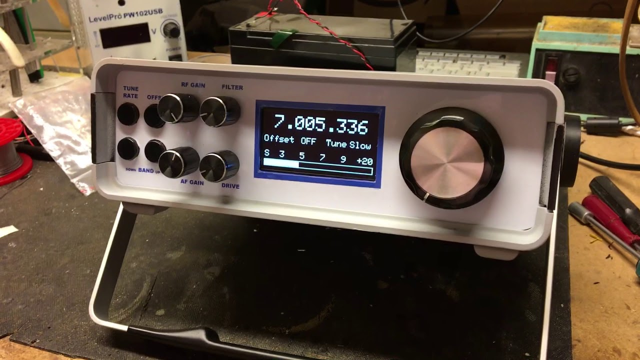 DDS controlled Direct Conversion Receiver - YouTube