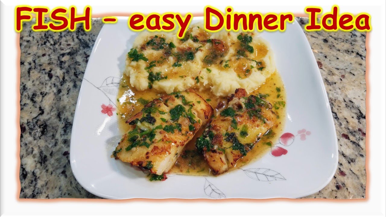 Atlantic 🐟 COD 🐟 with Sauce! Easy and Tasty dinner idea! - YouTube