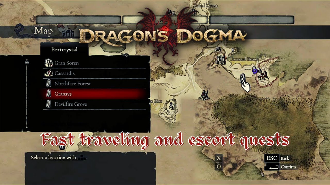 Dragon's dogma How to quickly finish an escort quest. - YouTube