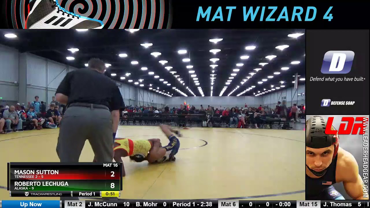 Mat 16 113 Mason Sutton Tennessee 2 Vs Roberto Lechuga Alaska - YouTube