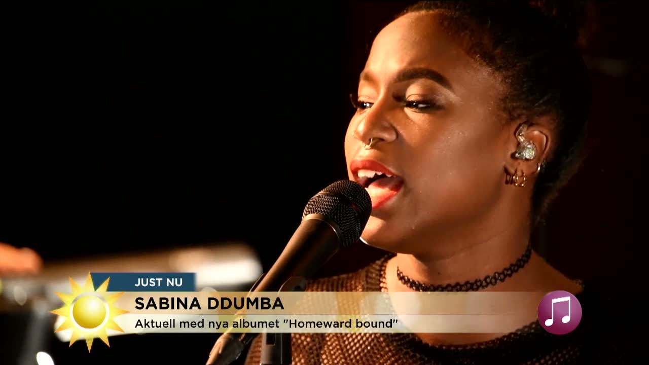 Sabina Ddumba - Time (Live) - Nyhetsmorgon (TV4) - YouTube