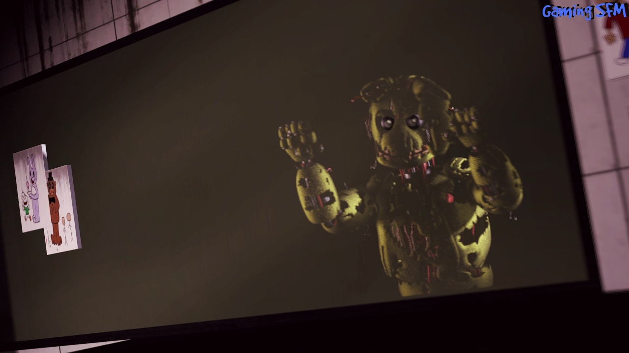 [SFM] Making a Springtrap Poster - YouTube