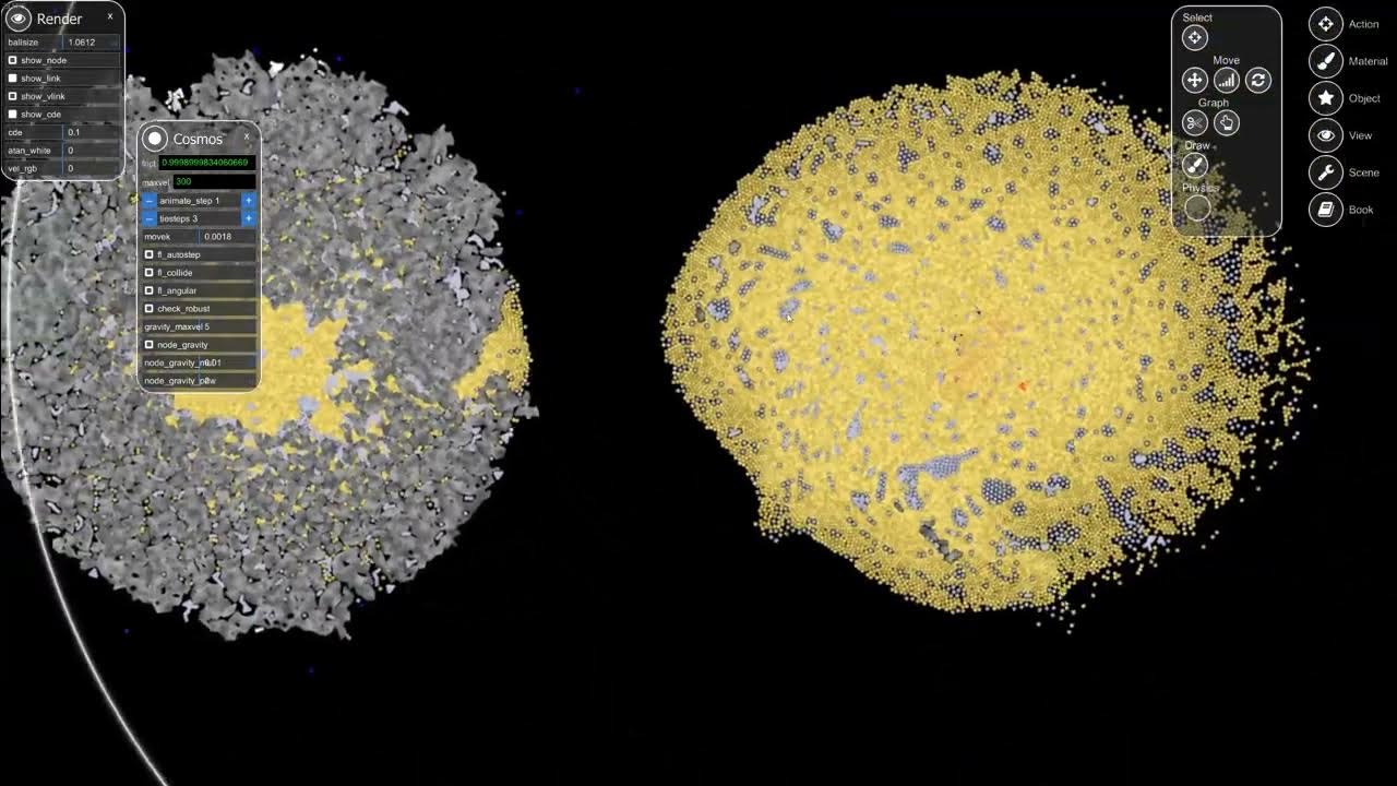 space simulation toolkit for a while then video progress then game ...