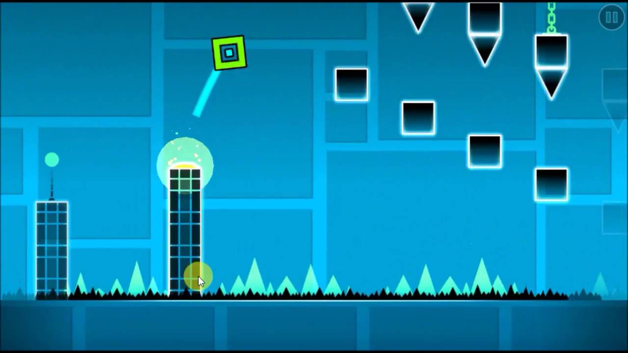 Geometry dash - level 3 - YouTube