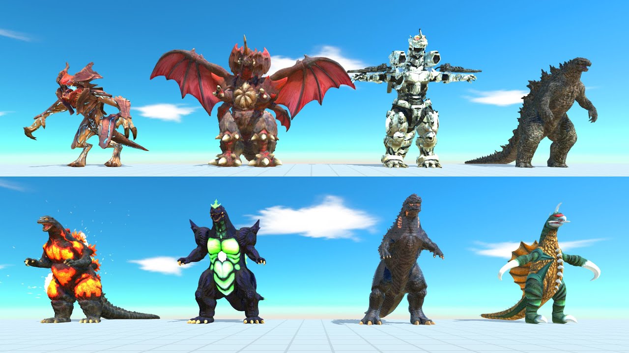 Godzilla; Raijin; Destoroyah; Godzilla Kiryu VS Gojira; Super Godzilla ...