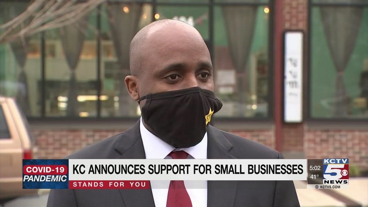 KC announces support for small businesses - YouTube