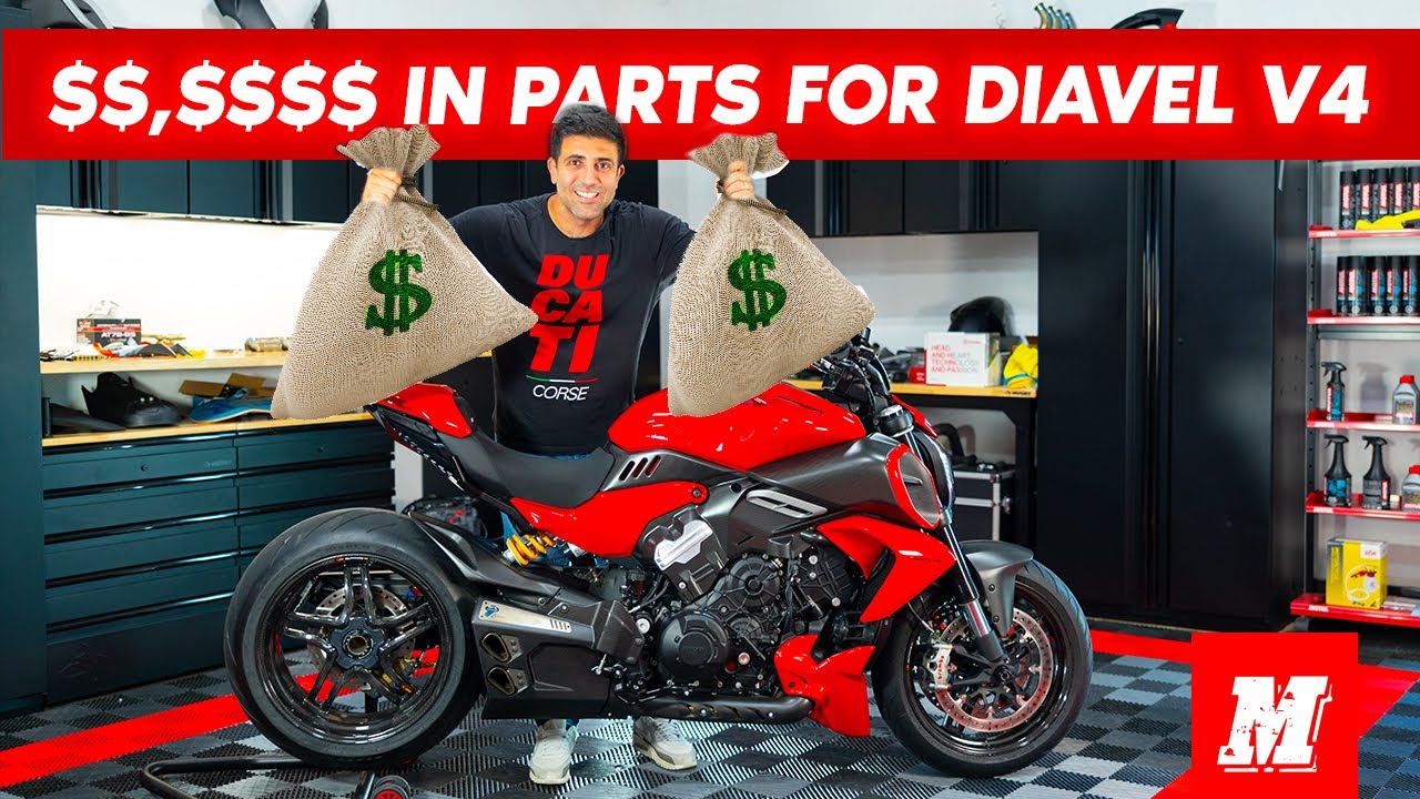 The REAL cost of The MOTOMILLION Diavel V4 - YouTube