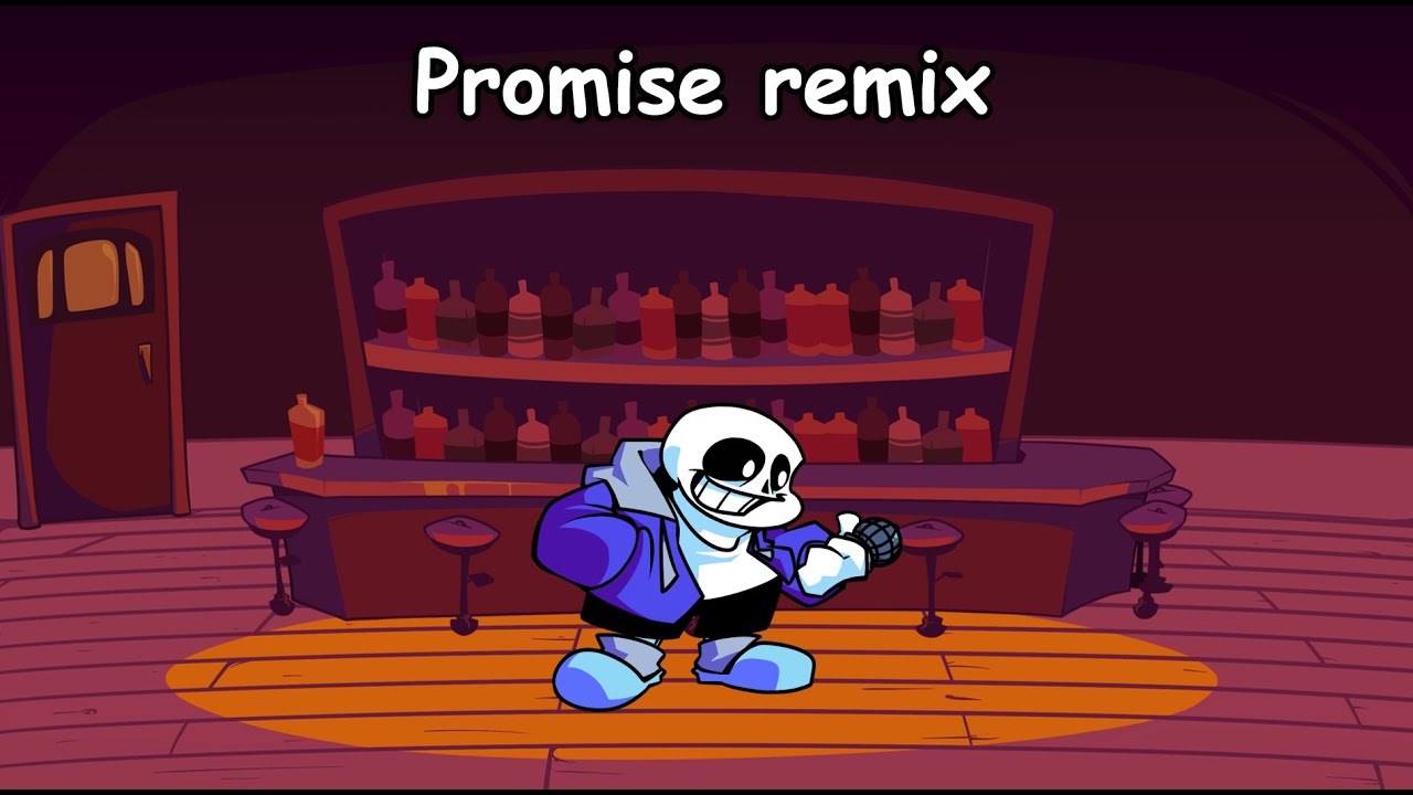 Friday Night Funkin' Ft. Sans - PROMISE (DnB Ремикс) - YouTube