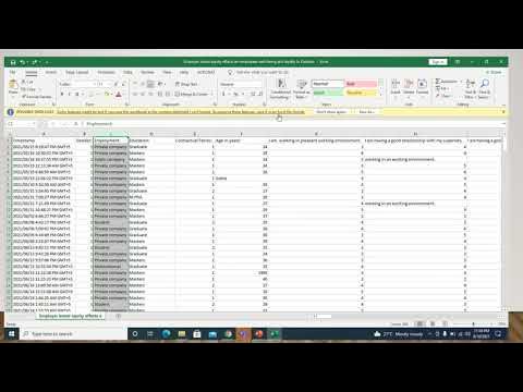 How to convert google form into excel File - YouTube