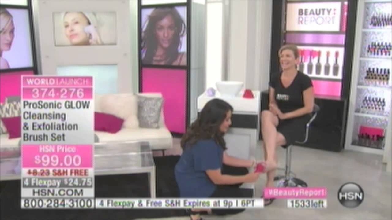 Angie Atalla, HSN, ProSonic Glow World TV Launch - YouTube