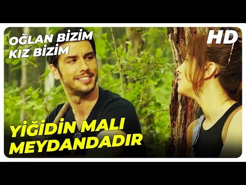 Zeynep ile Barış, Ormanda Yakınlaşıyor | Oğlan Bizim Kız Bizim Filmi En İyi Sahneler