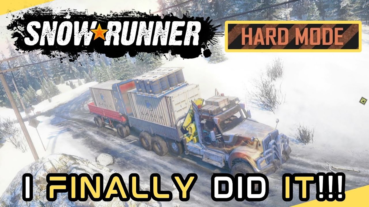 Snowrunner HARD MODE [S02E11] I Finally Brought The New Kenworth W990 ...