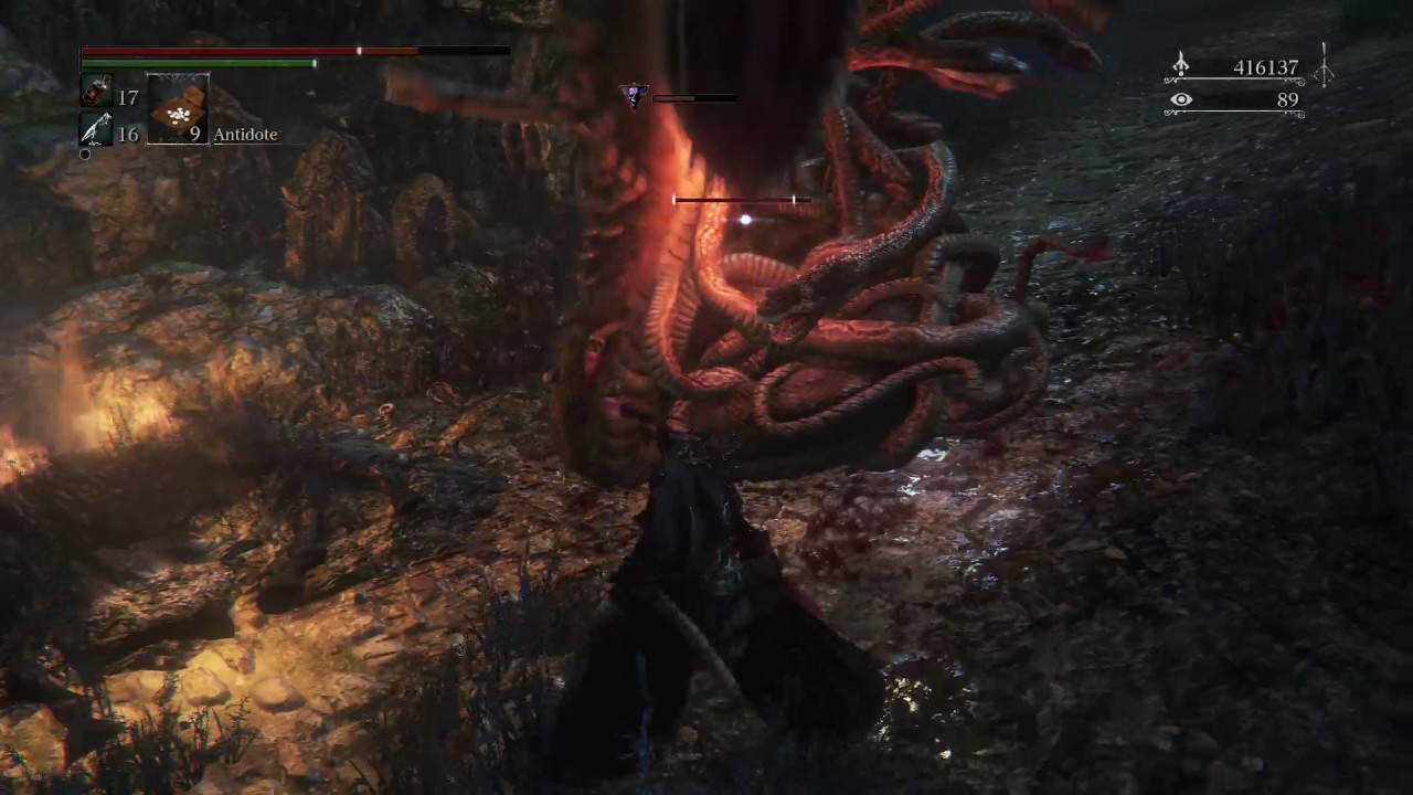 Bloodborne NG+ Cainhurst Knight Build - PS4 Pro - YouTube