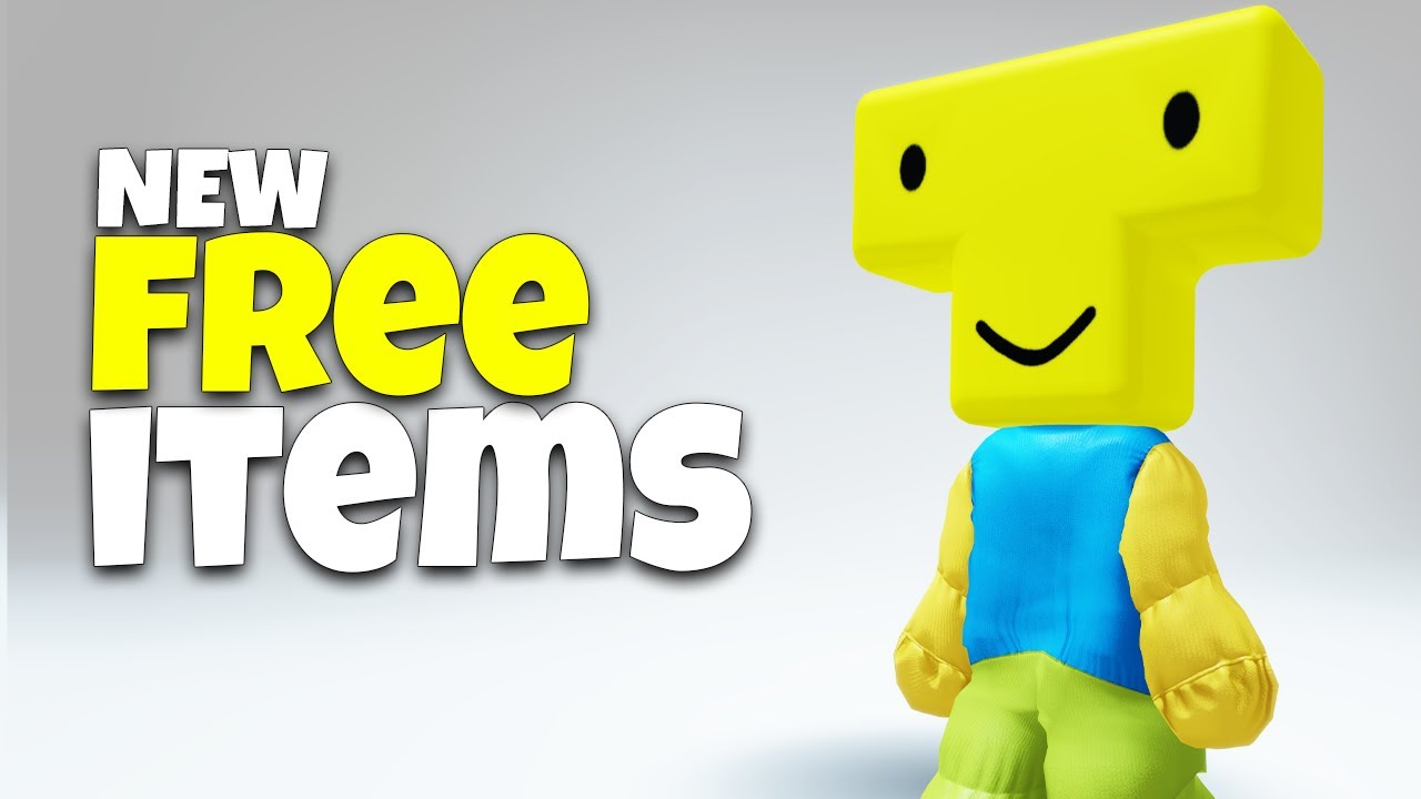 GET NEW FREE ITEMS NOW - YouTube