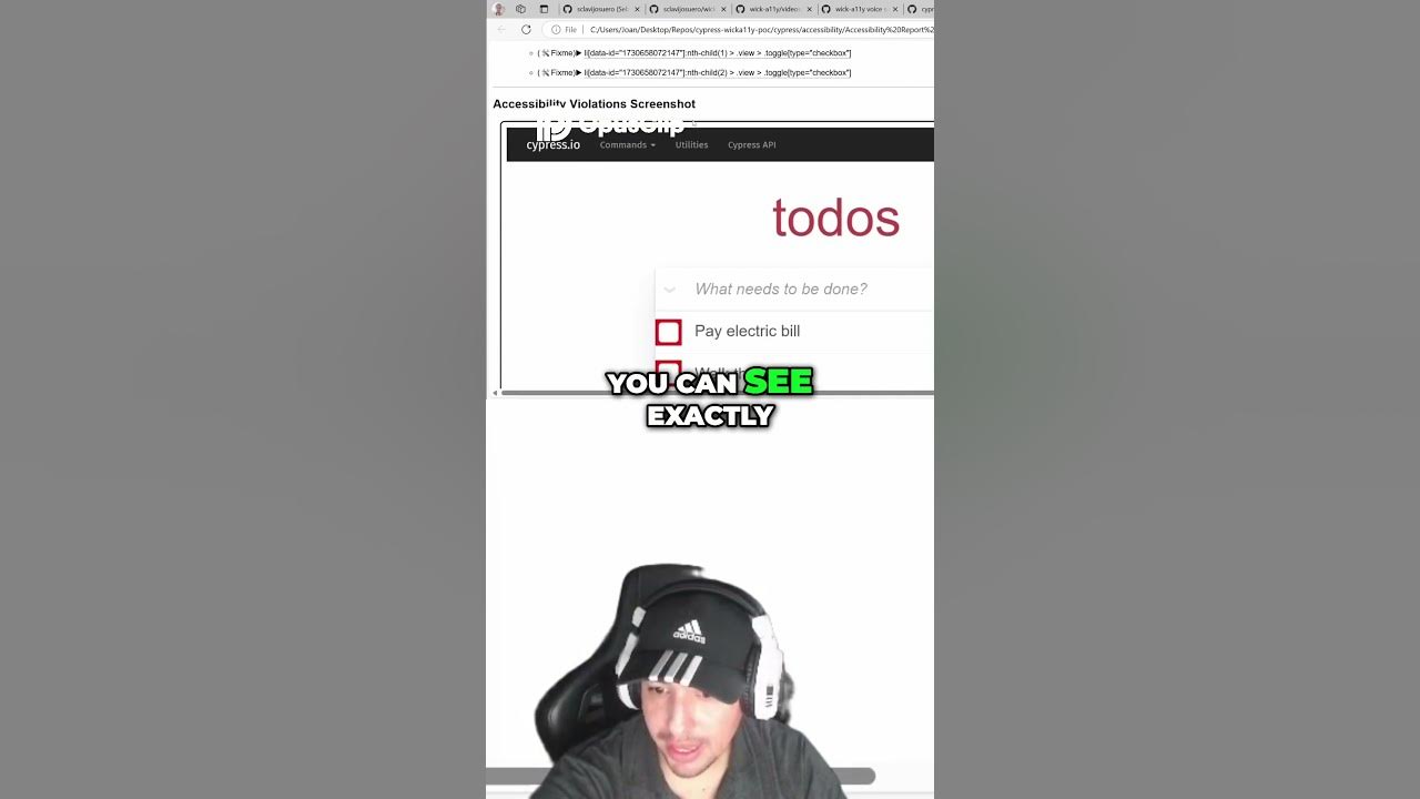 Unleashing the Power of HTML Reports to check web accessibility violations automatically - YouTube