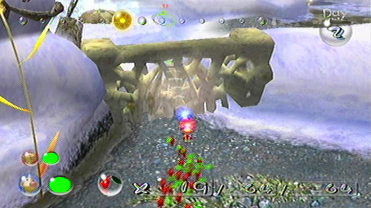Pikmin 2 (Wii) - Day 2 (1/2) - Valley of Repose - YouTube