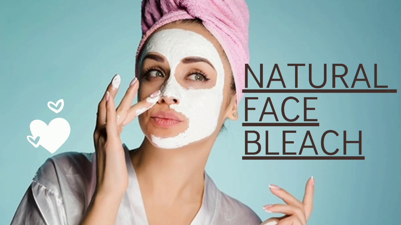 skin whitening Natural bleach to get 2 shades fairer skin tone - YouTube
