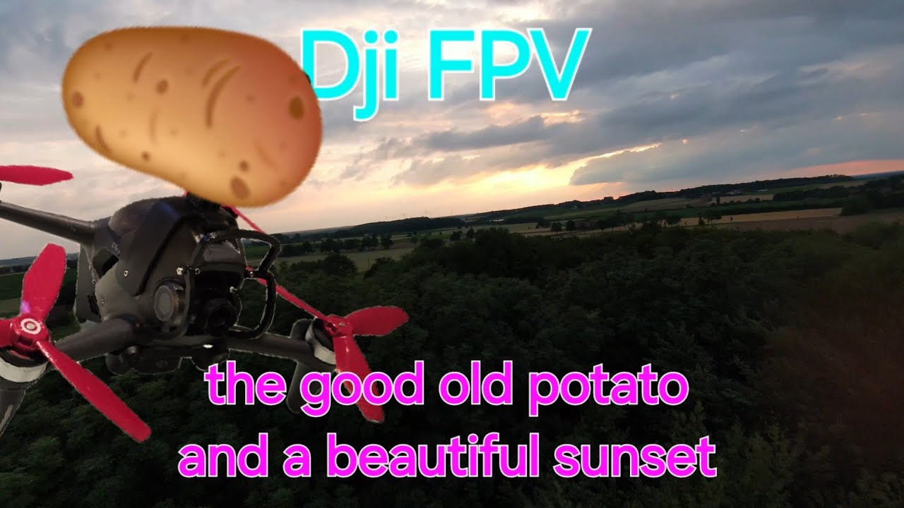 FPV Drone Flight - Dji FPV - finally I managed to fly off the dust # ...